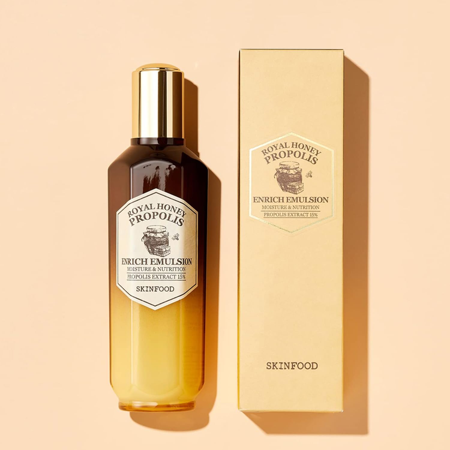 SKINFOOD ROYAL HONEY PROPOLIS ENRICH EMULSION - Derma Essentials