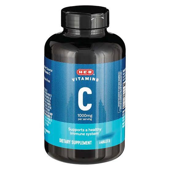 HEB VITAMINS C 1000MG WITH ROSE HIPS - Derma Essentials