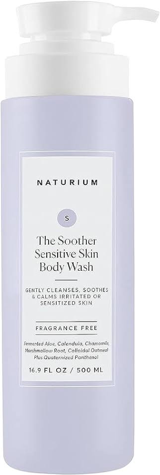 NATURIUM THE SOOTHER SENSITIVE BODY WASH - Derma Essentials