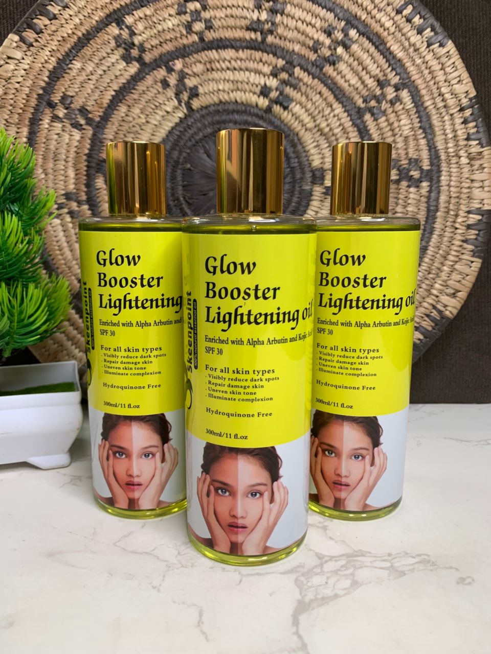 SKEENPOINT GLOW BOOSTER LIGHTENING OIL - Derma Essentials