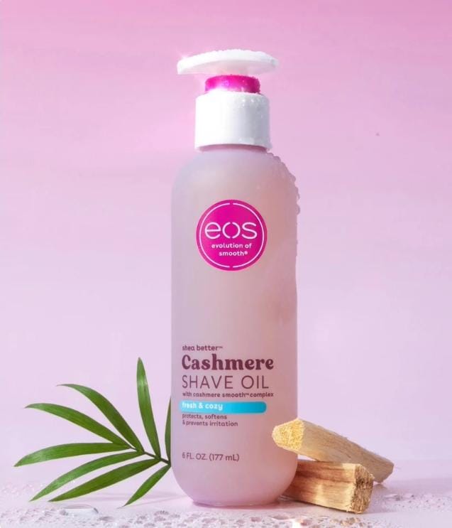 EOS SHEA BUTTER + CASHMERE SHAVE OIL - Derma Essentials